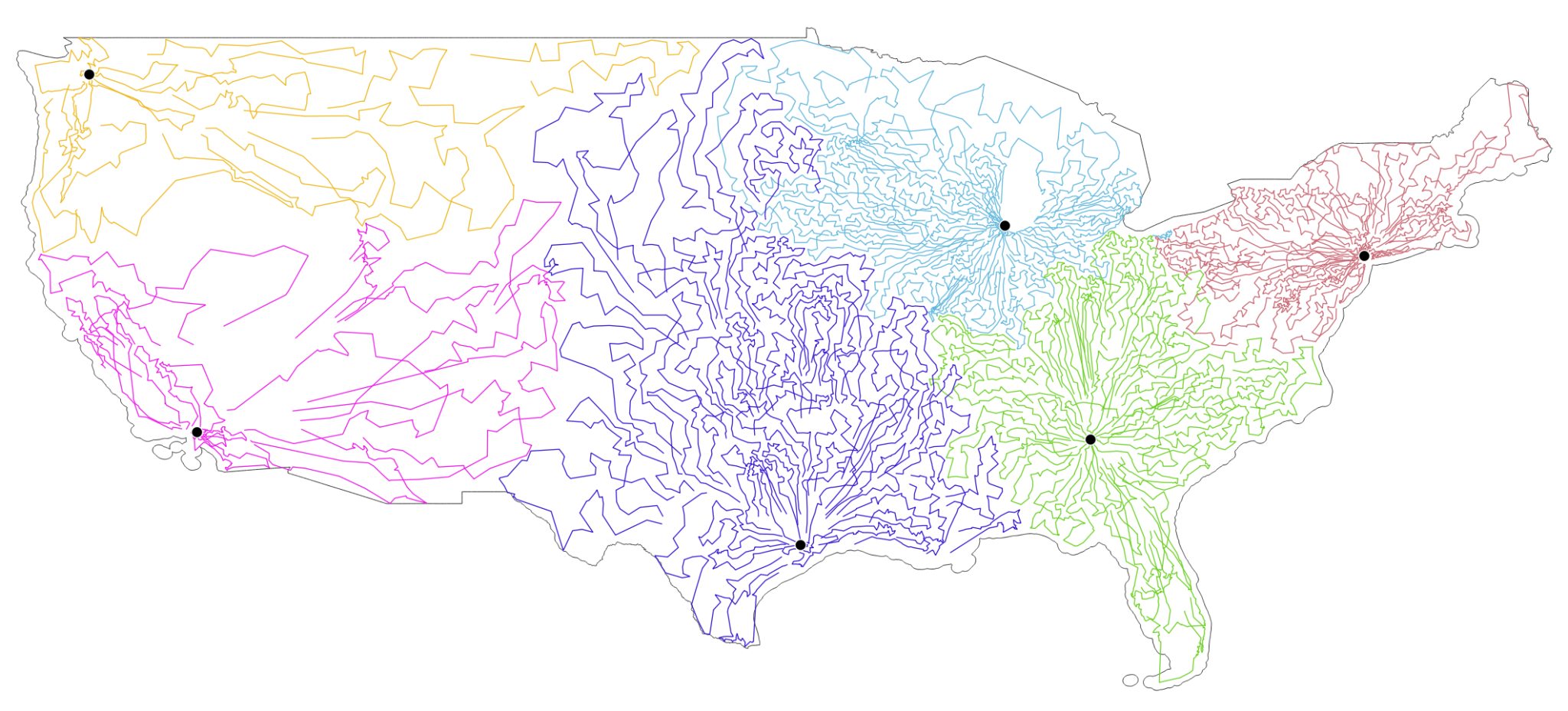 Hexaly on very large-scale instances of the Capacitated Vehicle Routing ...